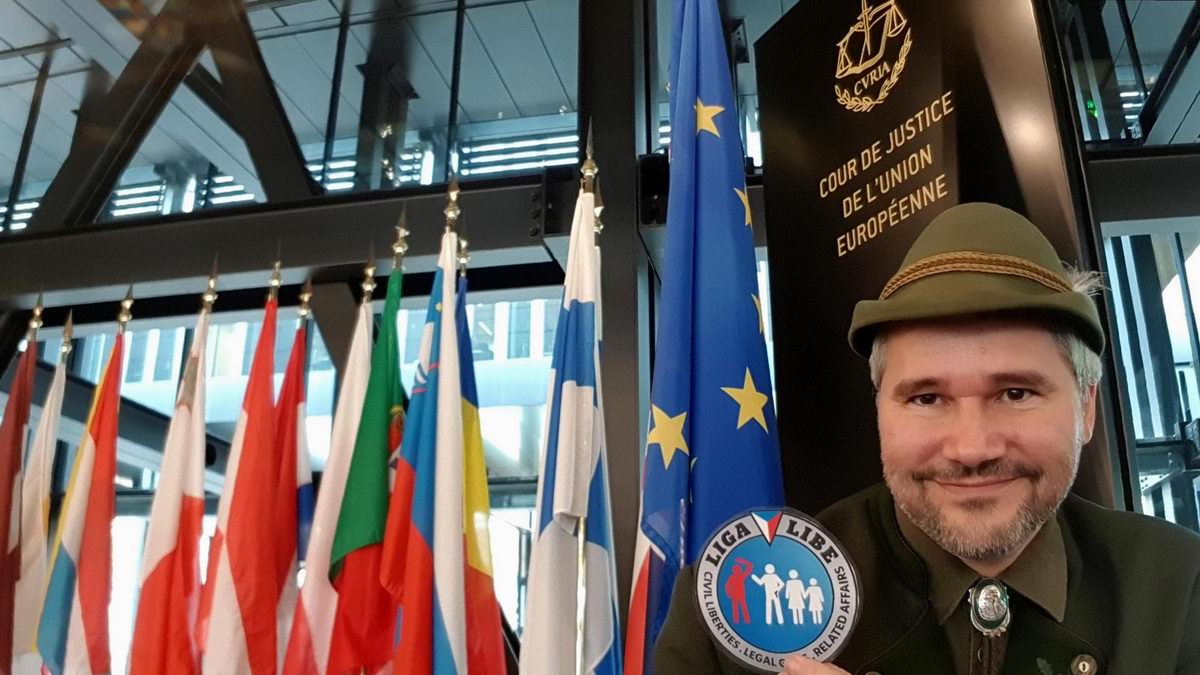 Zastupce ceske strelecke a myslivecke komunity-viceprezident LIGY LIBE ...